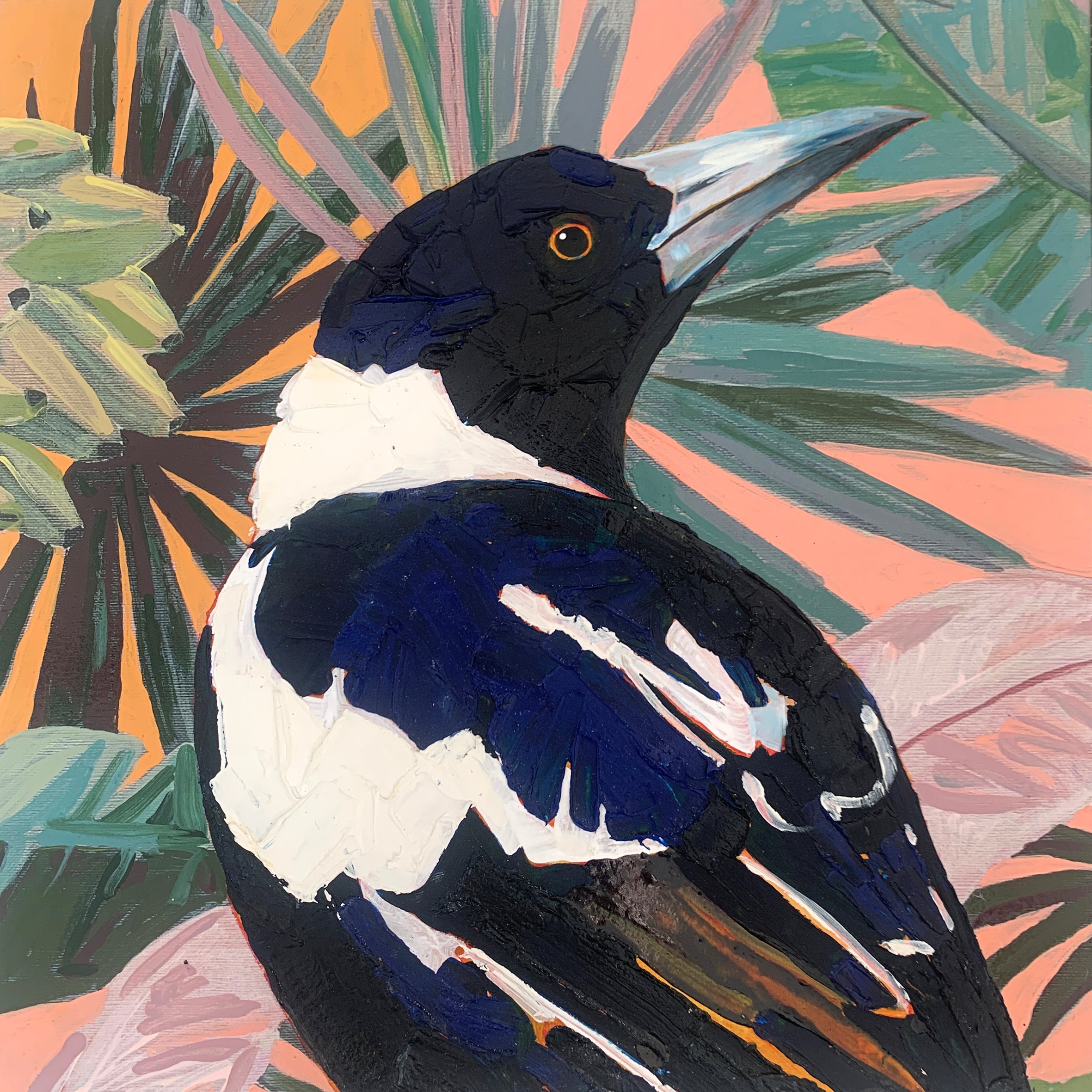 Bird In Paradise: Jason Unwinds At Sunset Shores – Jessica Watts Art