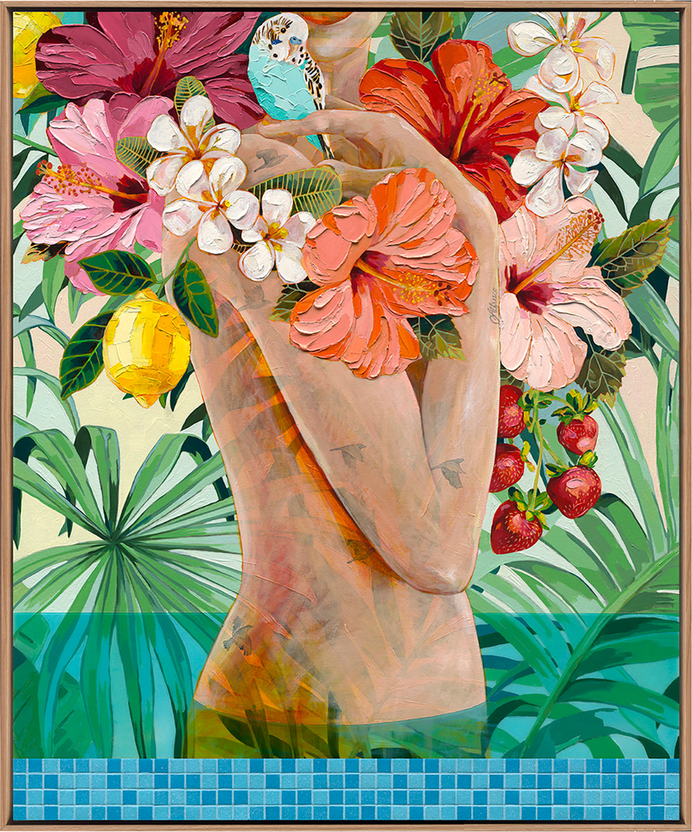 Jessica Watts Artist | Alfresco | Original Oil Painting