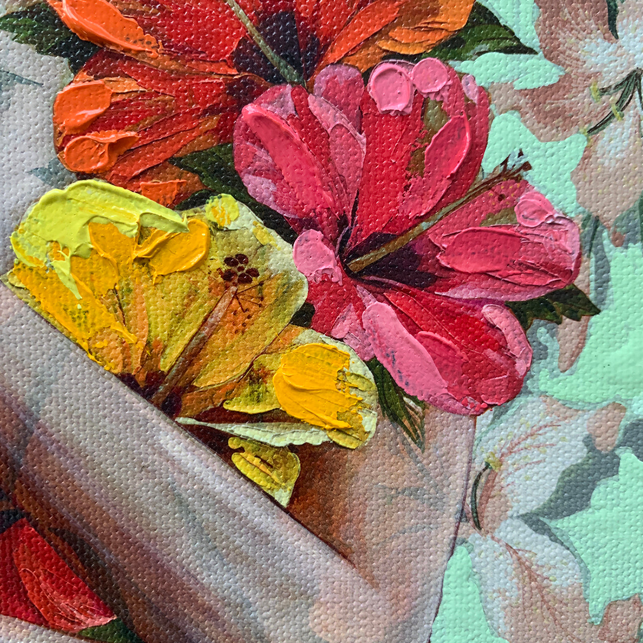 Jessica Watts Artist | King Sugarbush and His Queen | Embellished ...