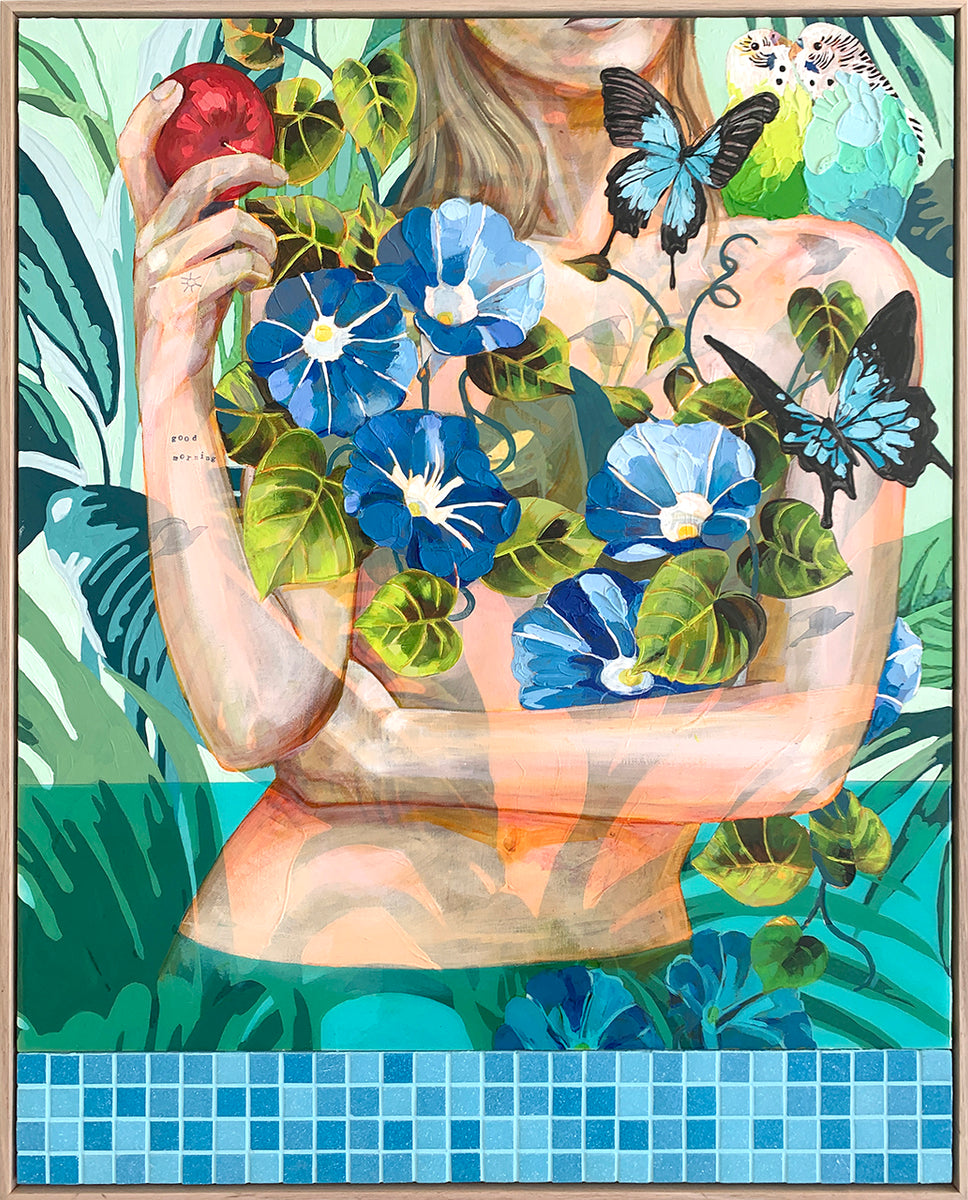 Jessica Watts Artist | Hip Deep | Original Oil Painting