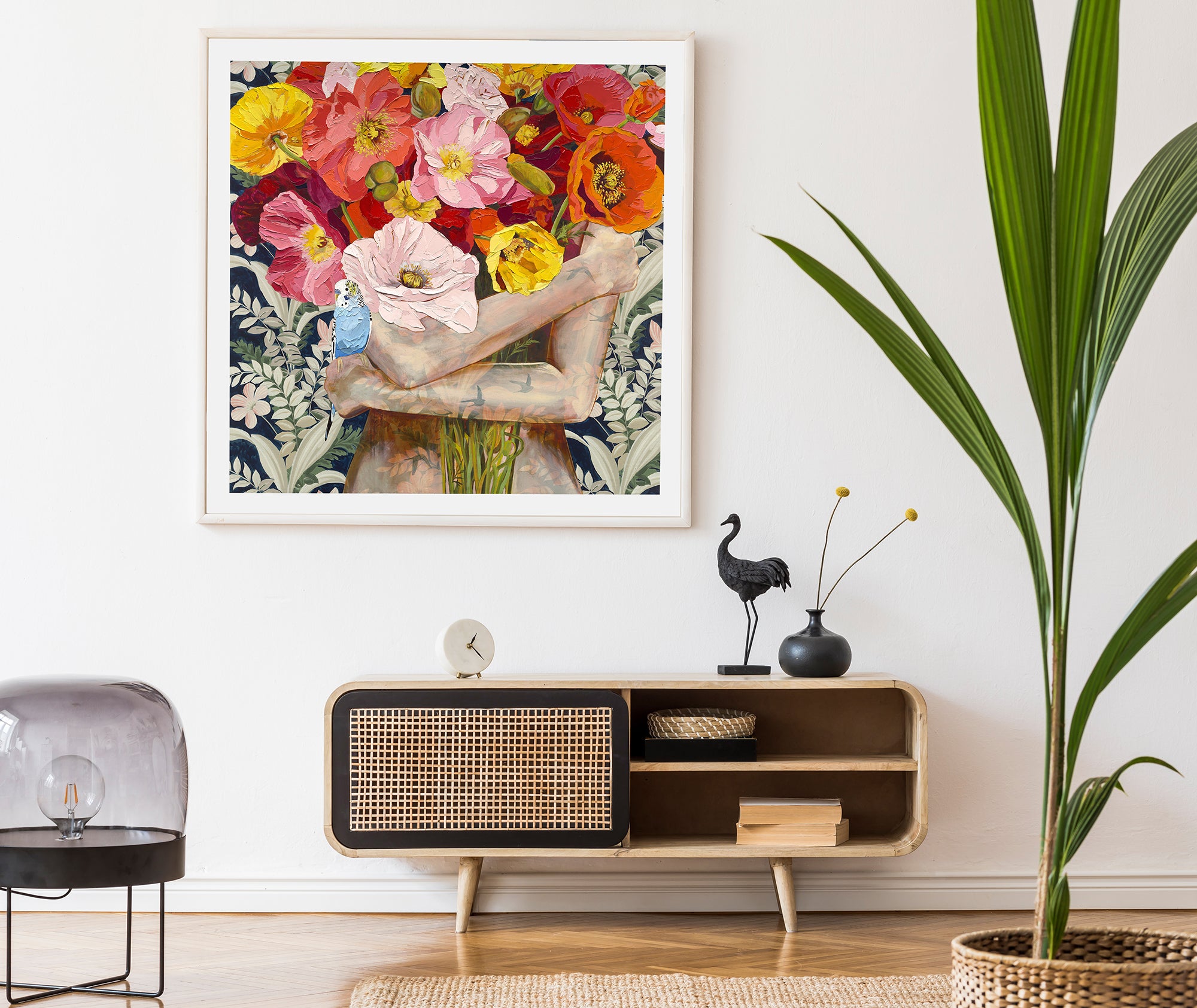 Jessica Watts Artist | A Budding Tomorrow At Midnight | Fine Art Print