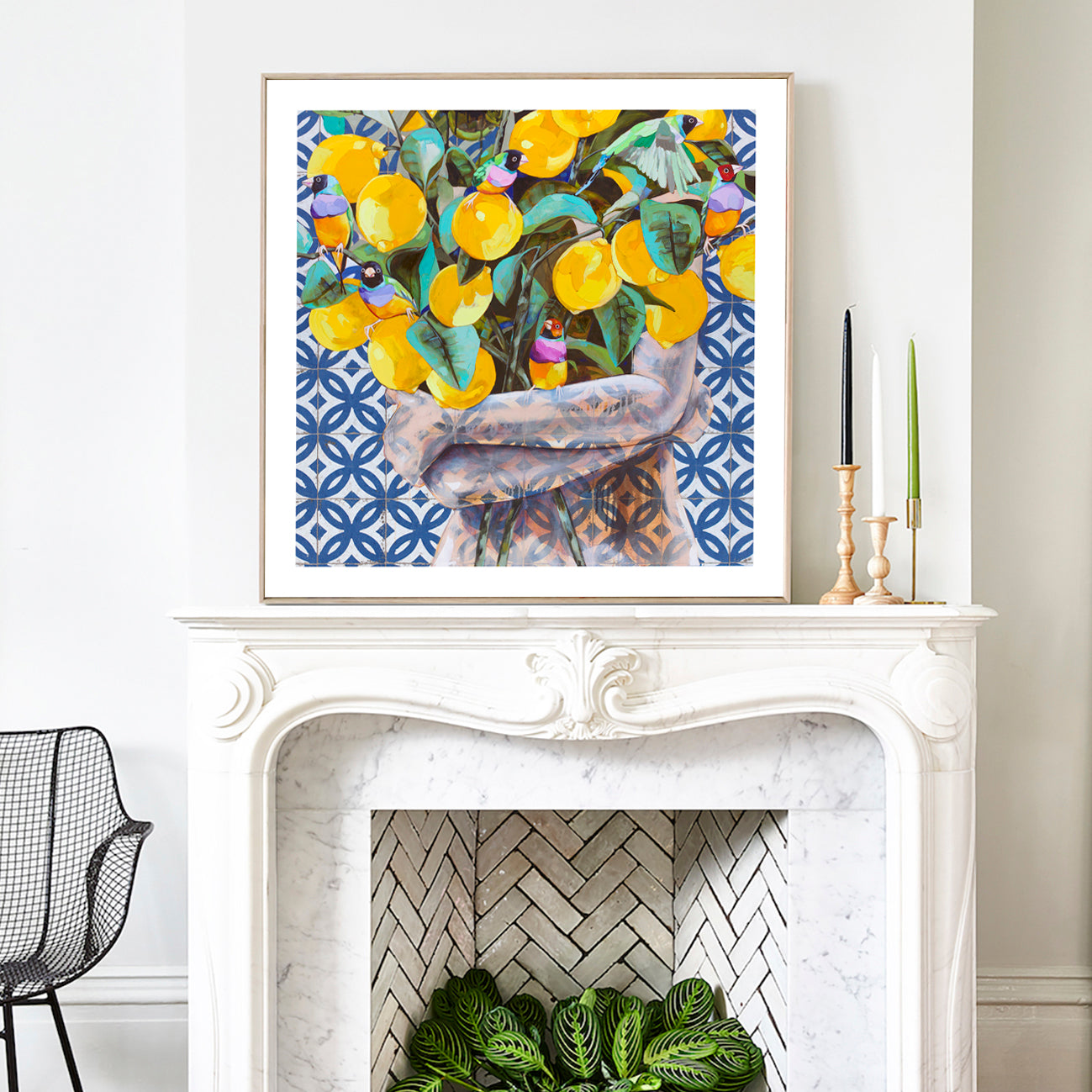 Jessica Watts Artist | When Life Gives You Lemons | Fine Art Print