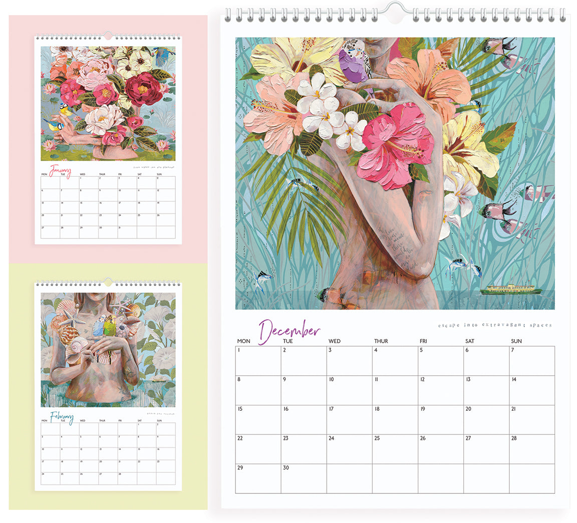 2025 Wall Calendar – Jessica Watts Art