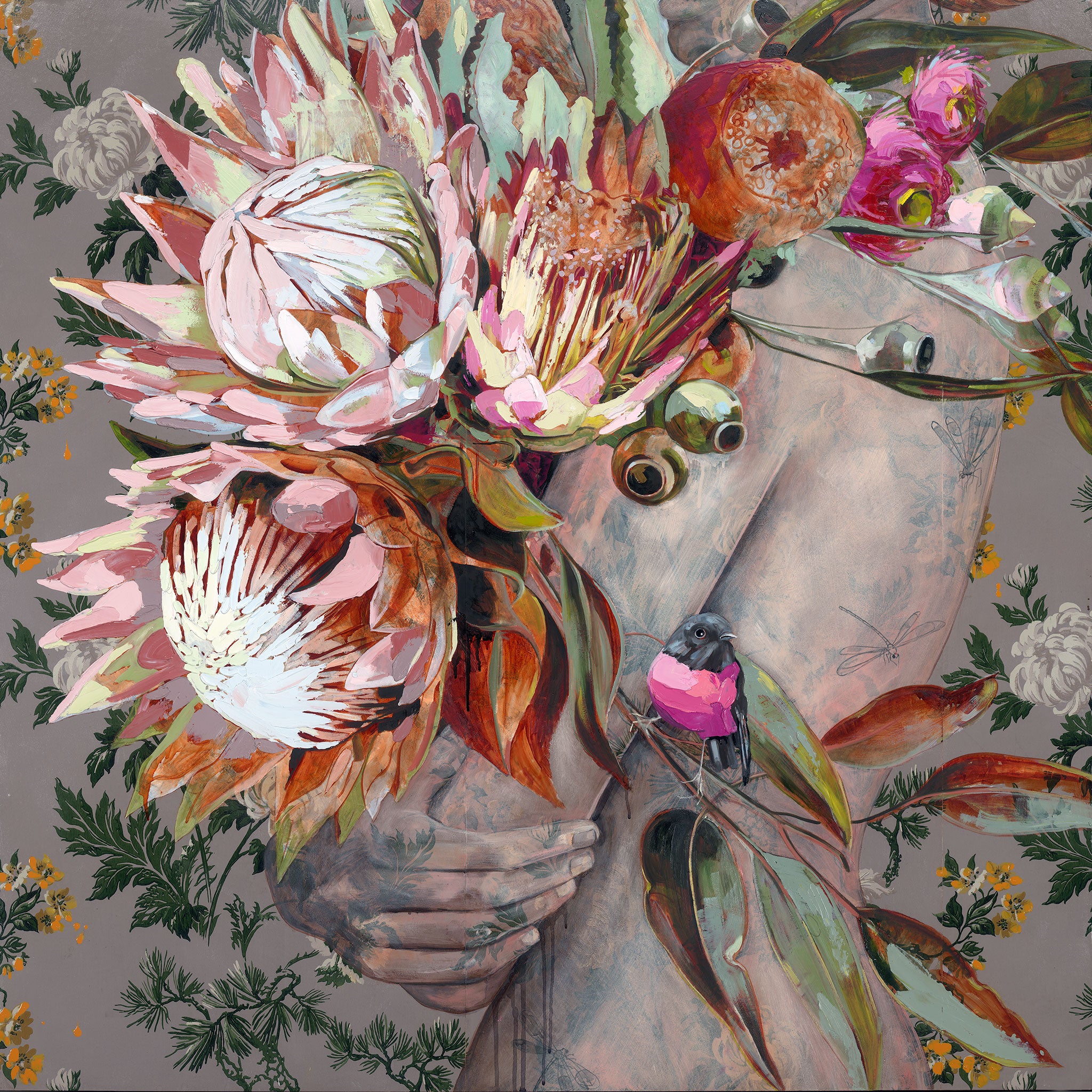 Jessica Watts Artist | Gone Bush | Fine Art Print