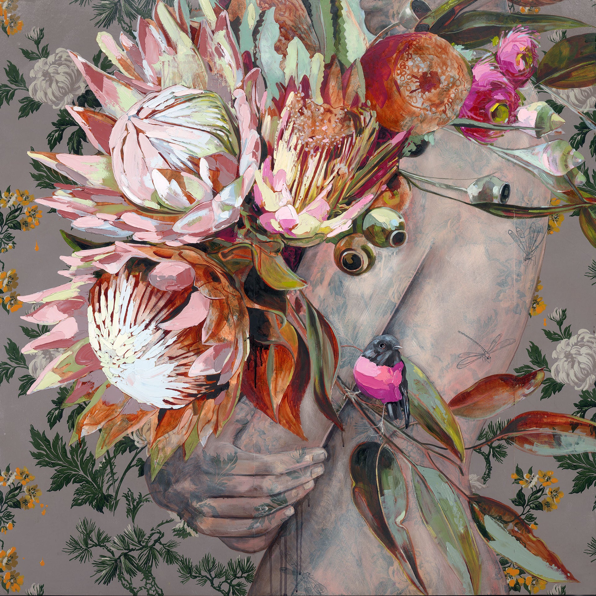 Jessica Watts Artist | Gone Bush | Fine Art Print