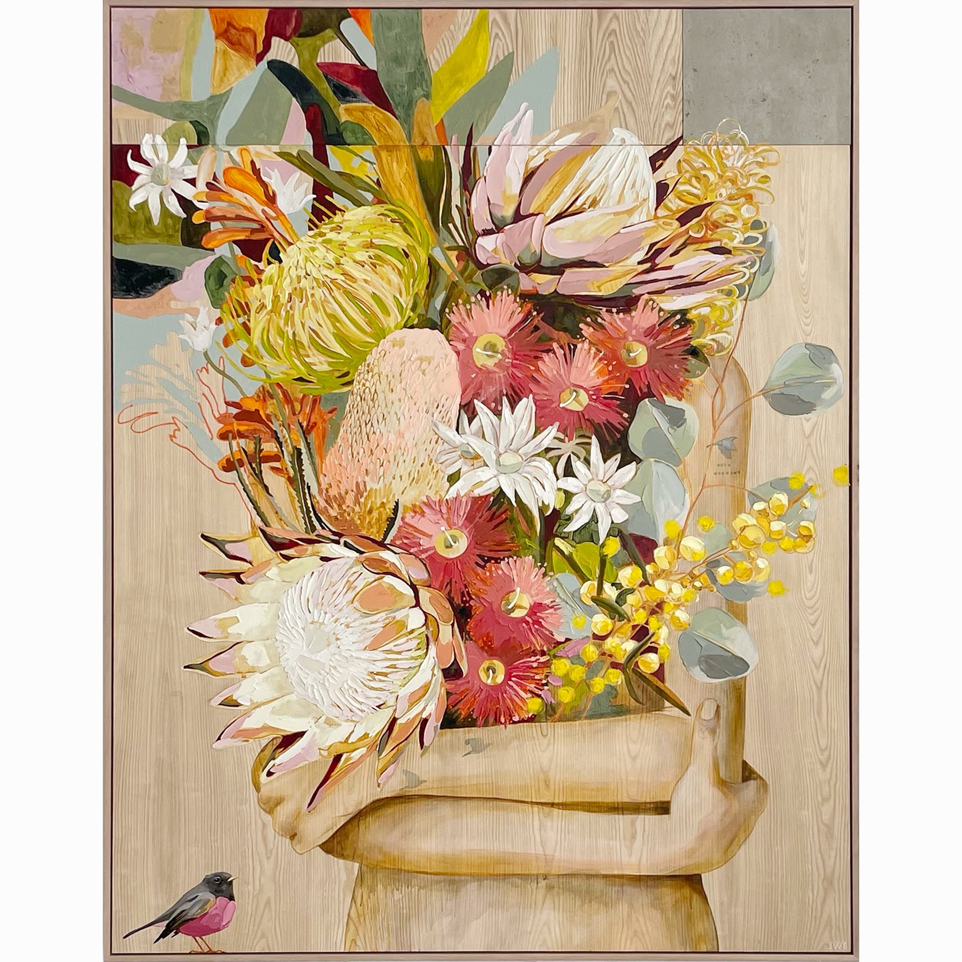 Jessica Watts Artist | Wish You Were Here | Original Oil Painting