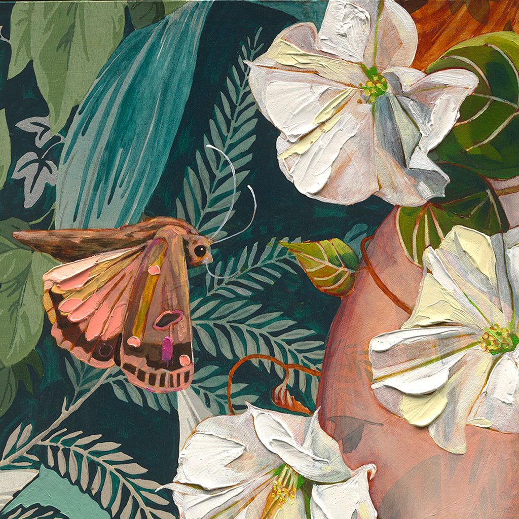 Jessica Watts Artist | The Pleasure's Mine | Original Oil Painting