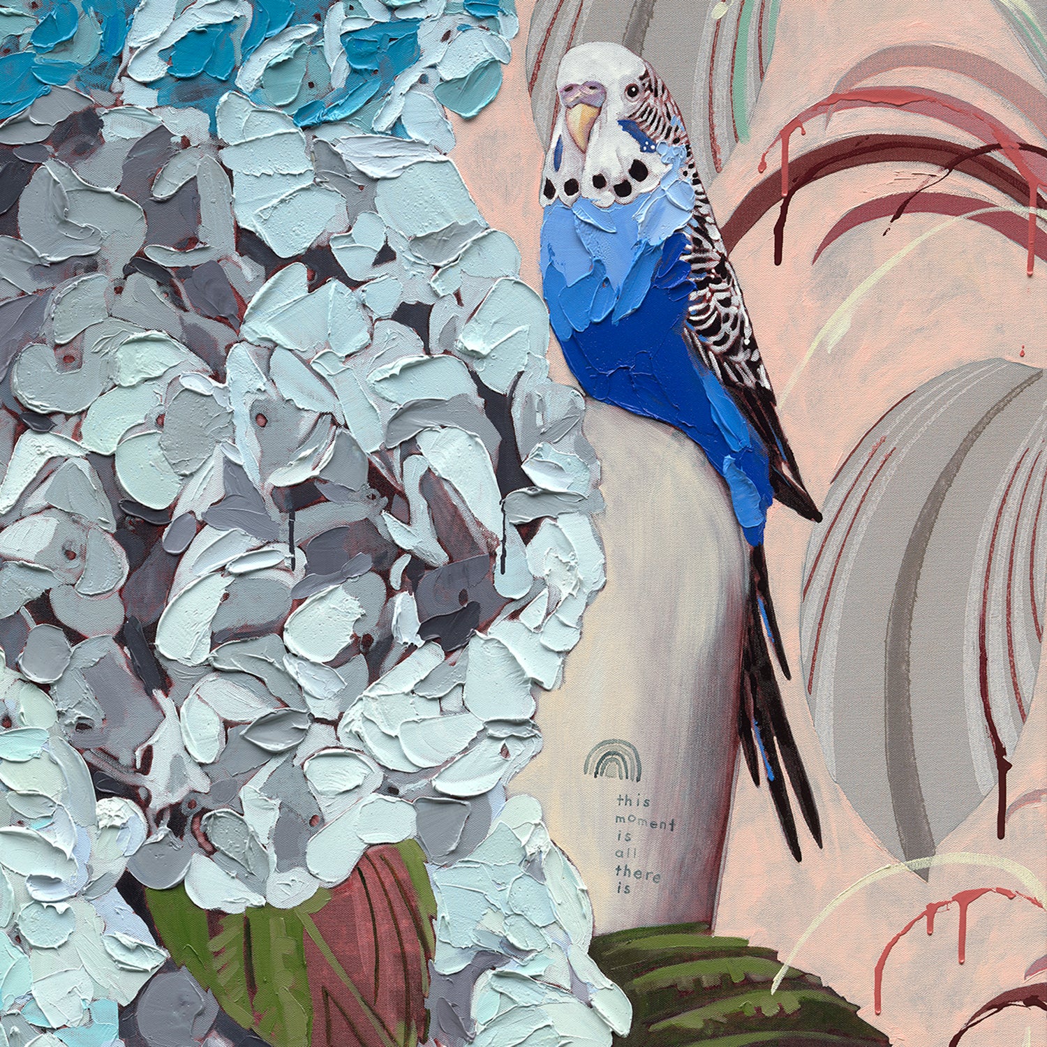 Jessica Watts Artist | Wait One Moment | Original Oil Painting