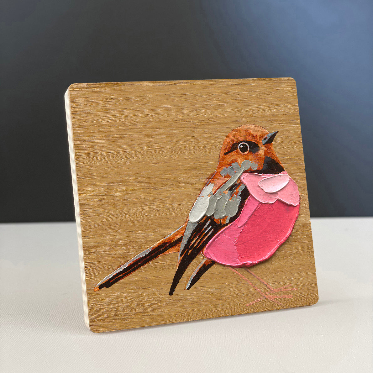 Pink Robin 2 – Jessica Watts Art